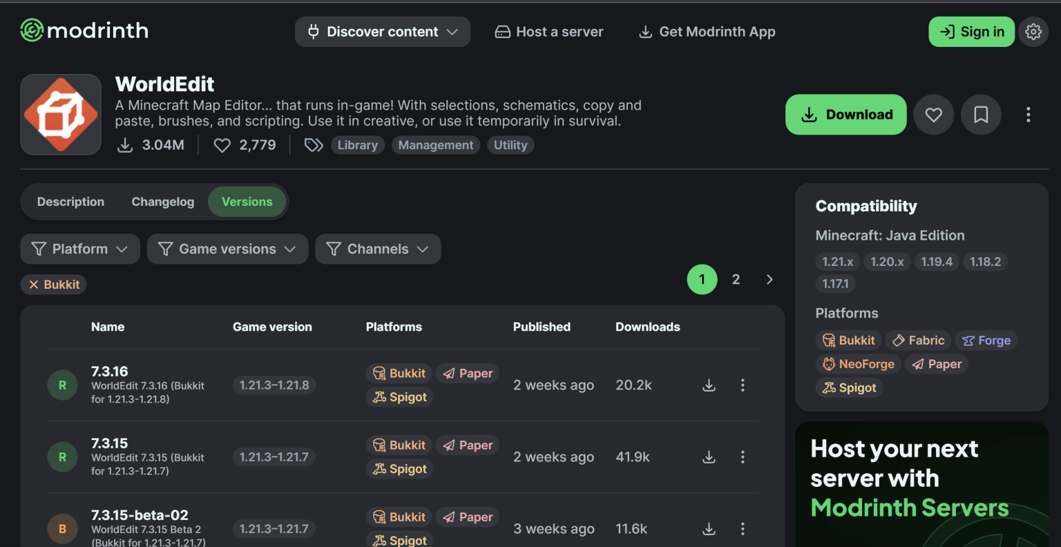 【初心者向け】WorldEditの導入・使い方・基本コマンド解説（最新版対応） | shunyaのブログ